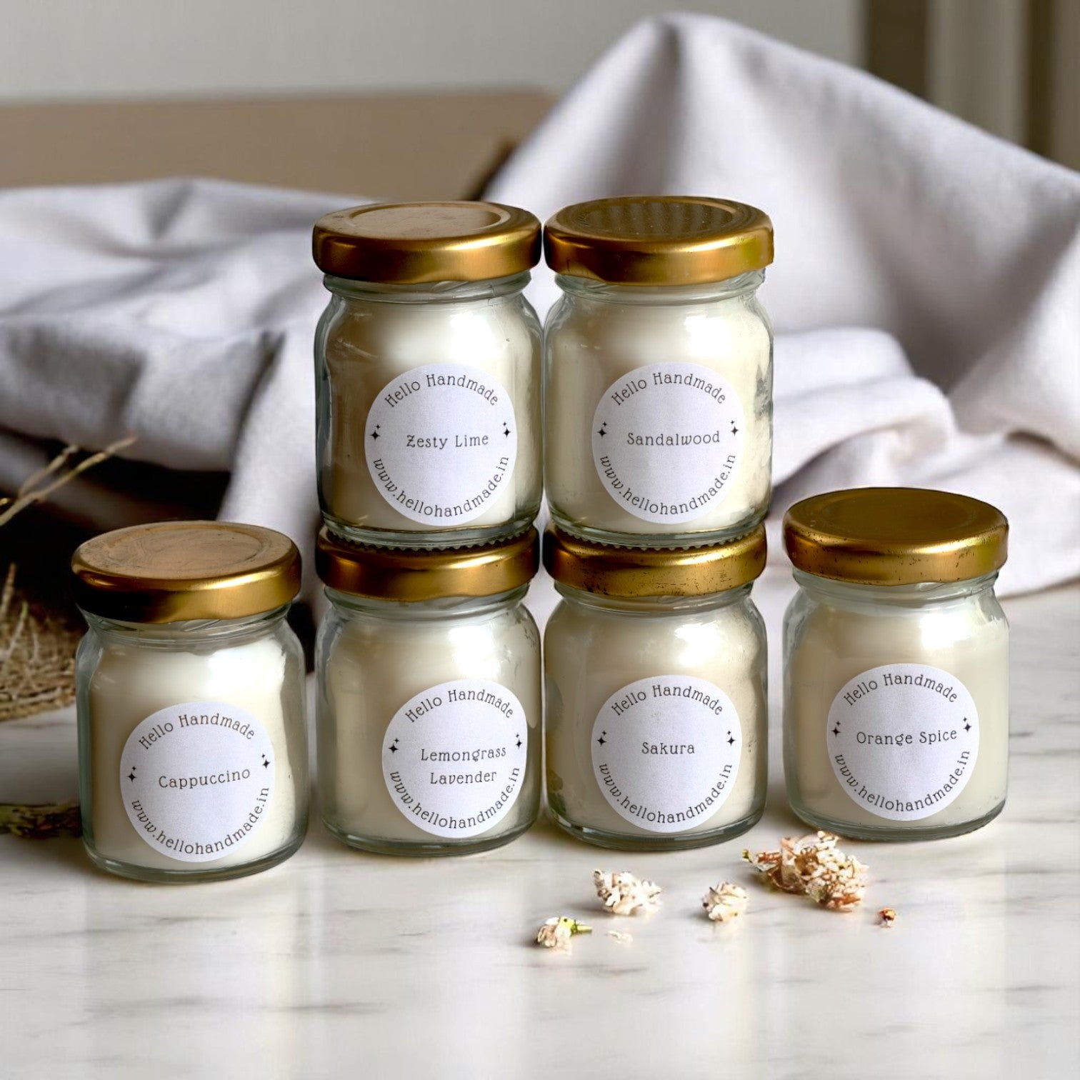 Jar Candle Tester Pack – Hello Handmade